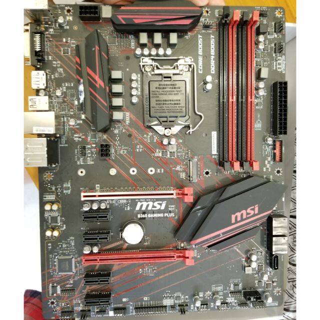 MSI B360 Gaming Plus 主機板 | 蝦皮購物