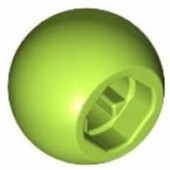 樂高 LEGO 科技 萊姆 綠色 球形 接頭 32474 4624381 Lime Technic Ball Joint | 蝦皮購物