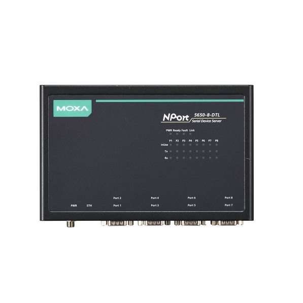 🎀MOXA NPORT 5650-8-DTL 8埠RS-232/422/485 lite 桌上型串列設備伺服器 | 蝦皮購物