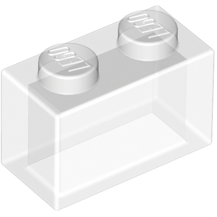 LEGO 樂高 零件 3004 透明色 1x2 基本磚 300410 4256587 3065 | 蝦皮購物