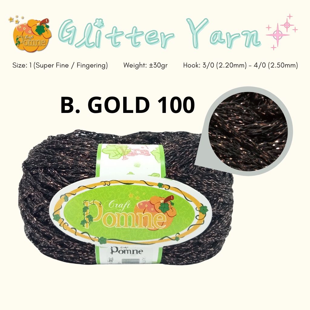 Pomne 閃光紗閃光閃光花式針織紗超細手指紗 | 蝦皮購物