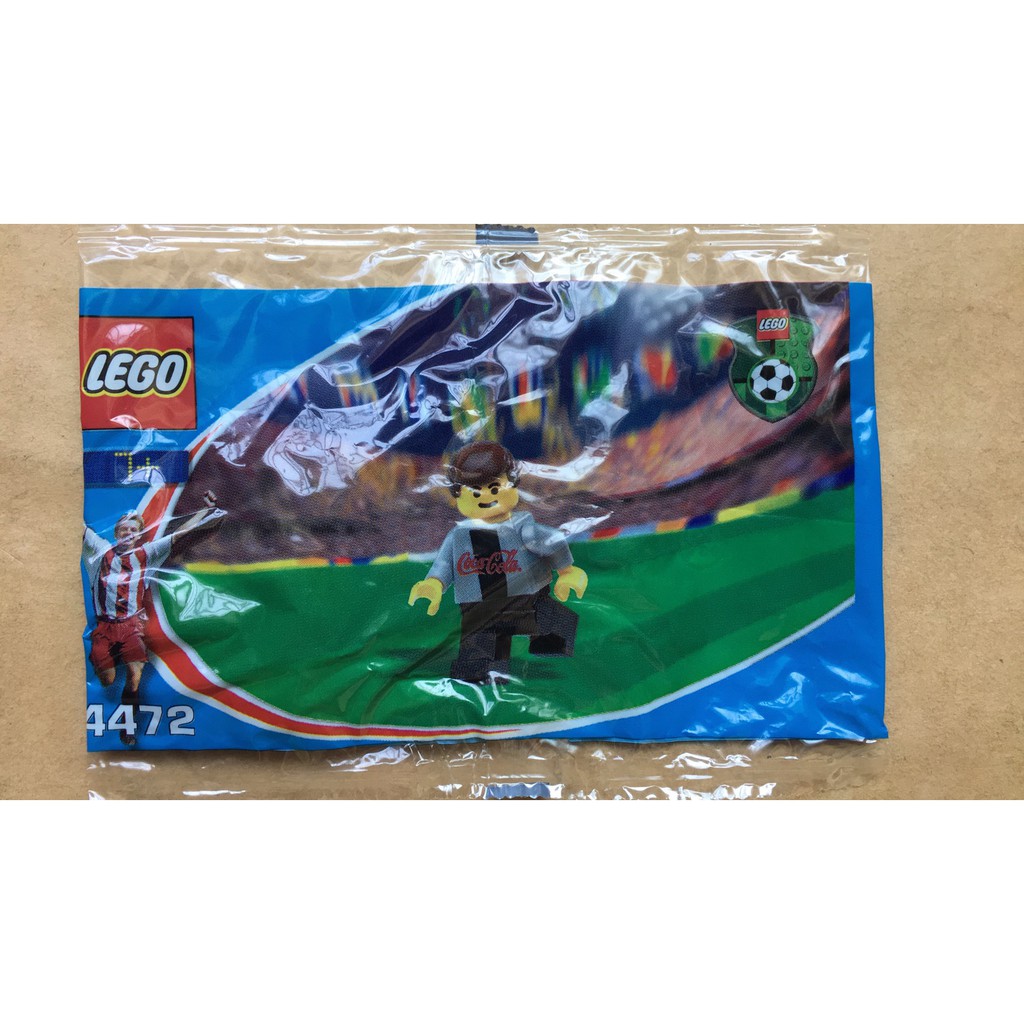 樂高 Lego Coca-Cola 可口可樂足球 4472 (限量銀色球員) | 蝦皮購物