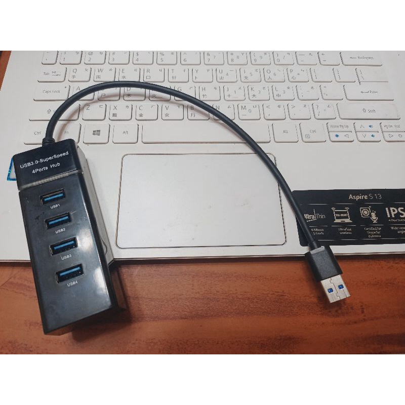 USB3.0-SuperSpeed 4Ports Hub 一分四 | 蝦皮購物