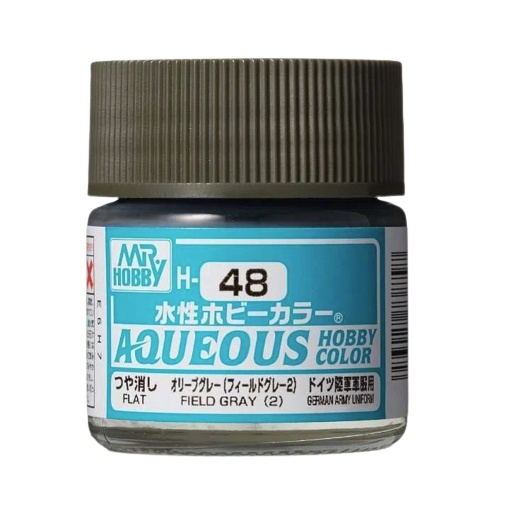 GUNZE 水溶性丙烯酸樹脂漆 消光橄欖灰色 10ml 貨號H48 | 蝦皮購物