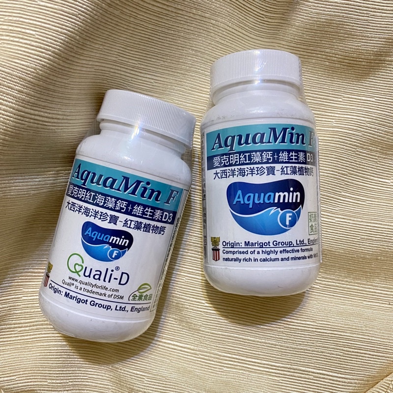 赫而司 愛爾蘭 Aquamin-F 愛克明 紅藻植物鈣 60錠/罐 紅藻鈣 | 蝦皮購物