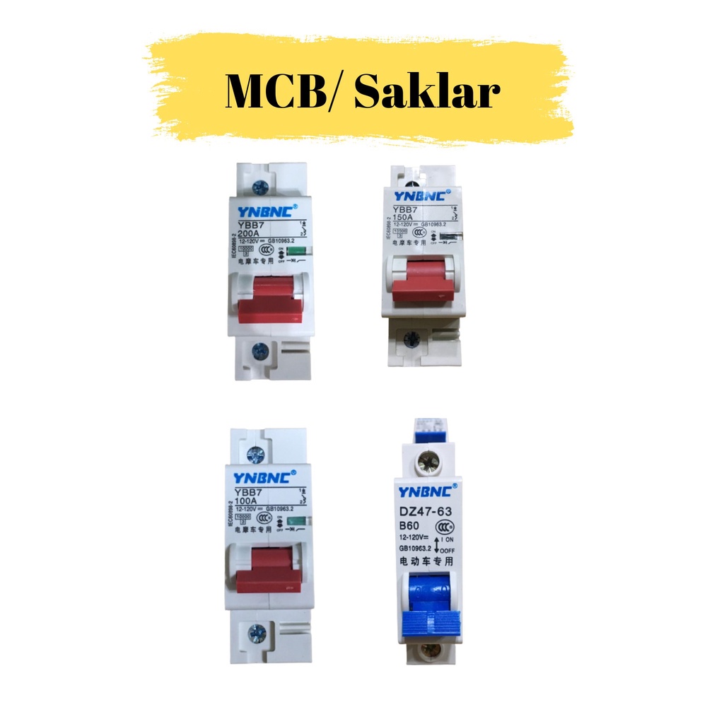 AZARIA MCB Saklar Switch 開關按鈕 สวิตช์ | 蝦皮購物