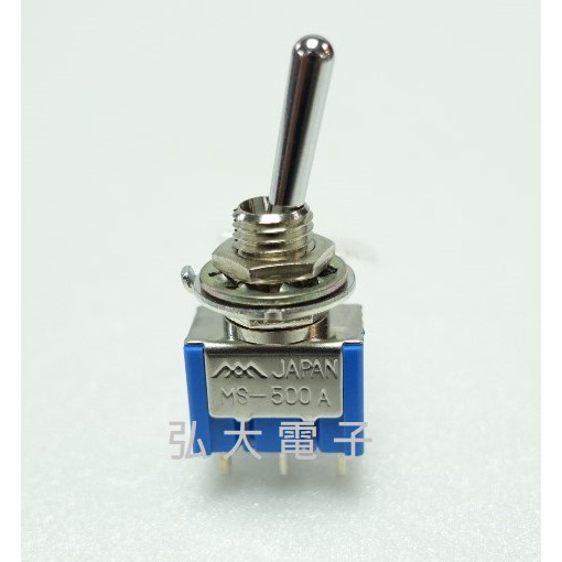 【弘宙】日本MIYAMA 日製圓柄搖頭開關 MS-500A, B, C, D, E / 6A 125V / 3P | 蝦皮購物