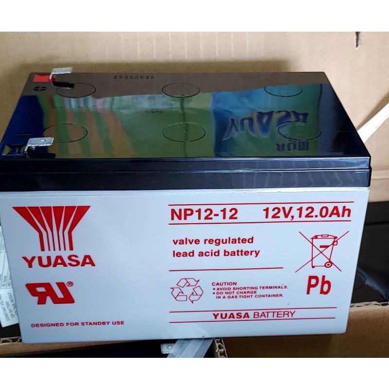 YUASA湯淺NP12-12深循環電池UPS不斷電系統 | 蝦皮購物