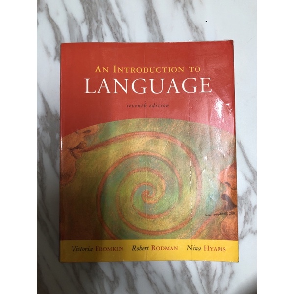 （二手）AN INTRODUCTION TO LANGUAGE SEVENTH EDITION | 蝦皮購物