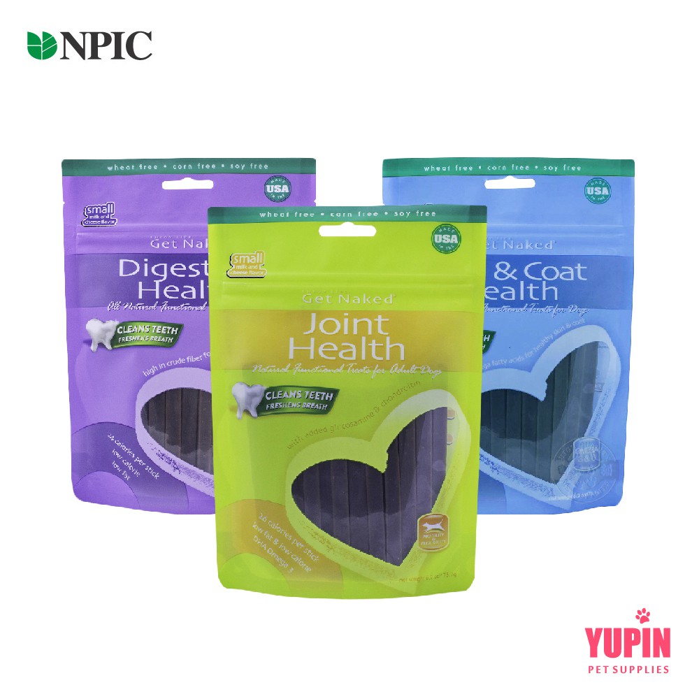 美國 NPIC 健納緹 頂級有機保健潔牙棒 176g 關節保健 腸胃保健 皮毛保健 狗零食 潔牙骨 | 蝦皮購物
