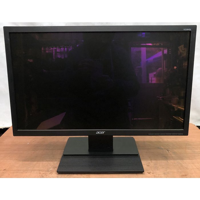 【蝦米電腦】二手 Acer V226HQL 22型 21.5吋 LED 電腦螢幕 液晶螢幕 螢幕 VGA、DVI | 蝦皮購物