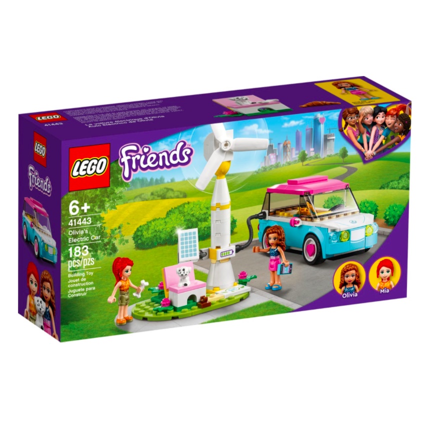 『現貨』LEGO 41443 Friends-奧麗薇亞的電動車 盒組 【蛋樂寶】 | 蝦皮購物