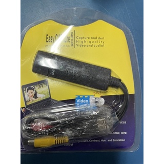 星級小舖 Easycap USB DVR 影像擷取卡 單路輸入 AV端子 S端NTSC PAL皆可用 輕鬆製作DVD影片 | 蝦皮購物
