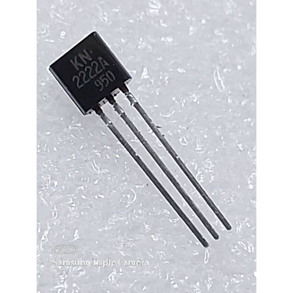 電晶體 KN2222 2N2222 KN2222A TO-92 (3入/包) *訂單最低出貨金額50元，不含運費* | 蝦皮購物