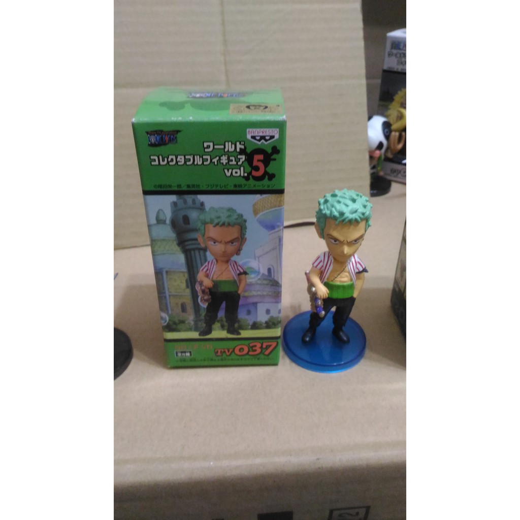 出清特價 300~日版 景品..海賊王 WCF VOL.5 超新星篇 索隆 已開封 | 蝦皮購物