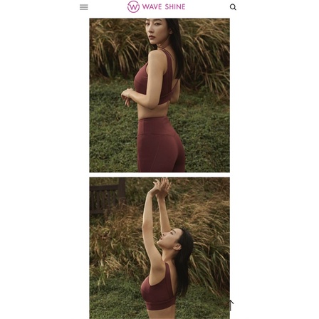 WAVE SHINE 拼接美波運動Bra #waveshine #運動bra S號 全新 | 蝦皮購物