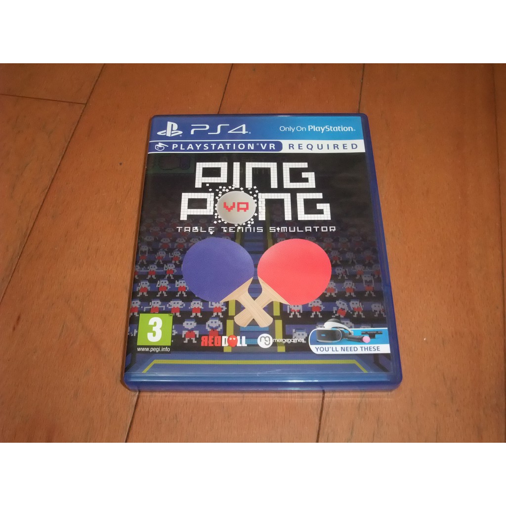 PS4 乒乓球 Ping Pong(英文版)(普)(VR專用) | 蝦皮購物