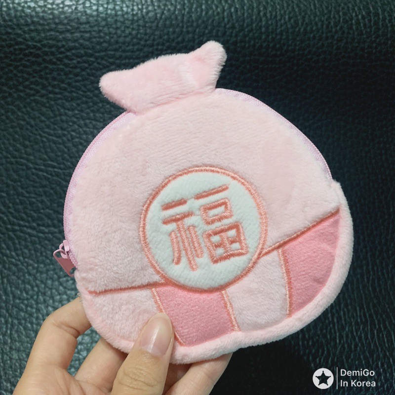 𝗗𝗲𝗺𝗶𝗚𝗼🇰🇷DAISO 韓國 大創 DAISO 零錢包 牛牛 韓元 福袋 萬用包 化妝包 小包 收納包 | 蝦皮購物