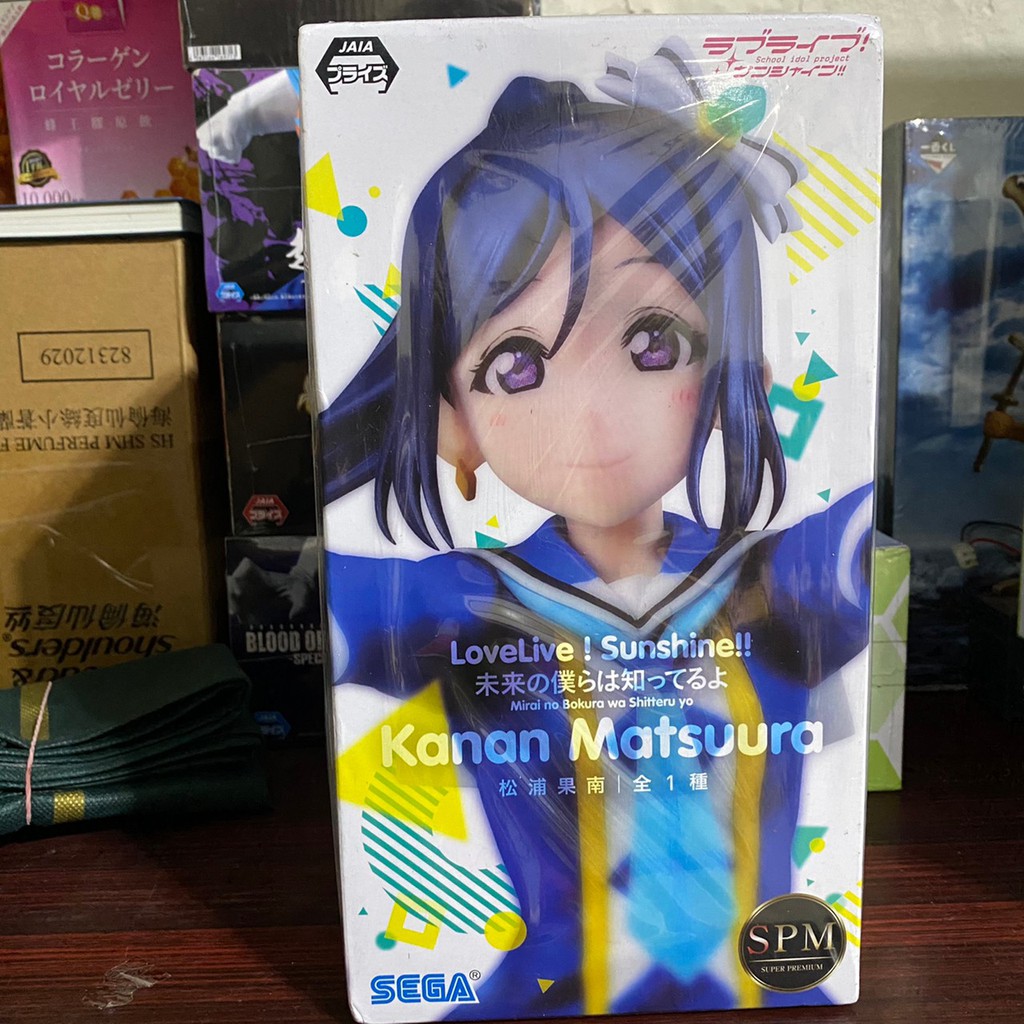 SEGA Love live 松浦果南 SPM 日版 證版 正版 手作 景品 公仔 PVC 封膜 未拆 長盒 現貨 | 蝦皮購物