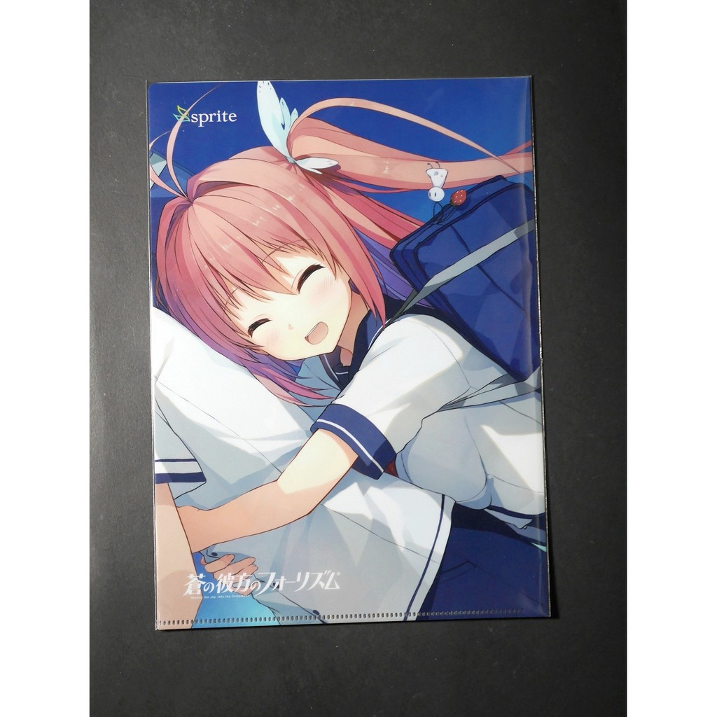 [TP小屋] (受損) 蒼之彼方的四重奏 SPRITE 原畫款 日本C87限定 B5 L夾 資料夾 文件夾 倉科明日香 | 蝦皮購物