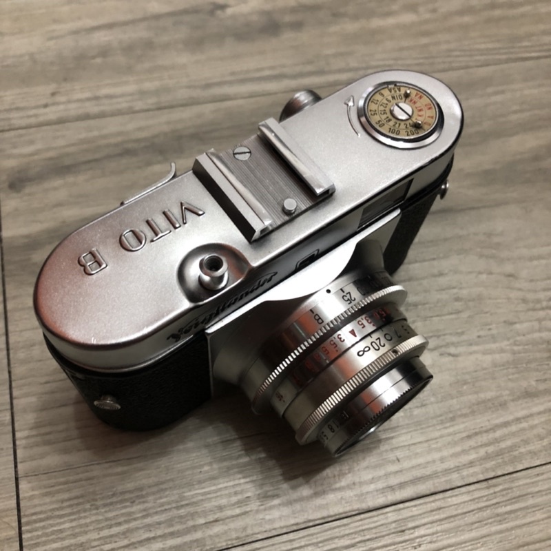 小瑕特賣 Voigtlander VITO B 初代版 經典德製工藝代表作 詳見內容描述 | 蝦皮購物