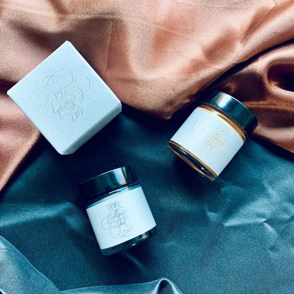 KWZ-Calligraphy Ink 沾水筆墨水 金粉 銀粉 | 蝦皮購物