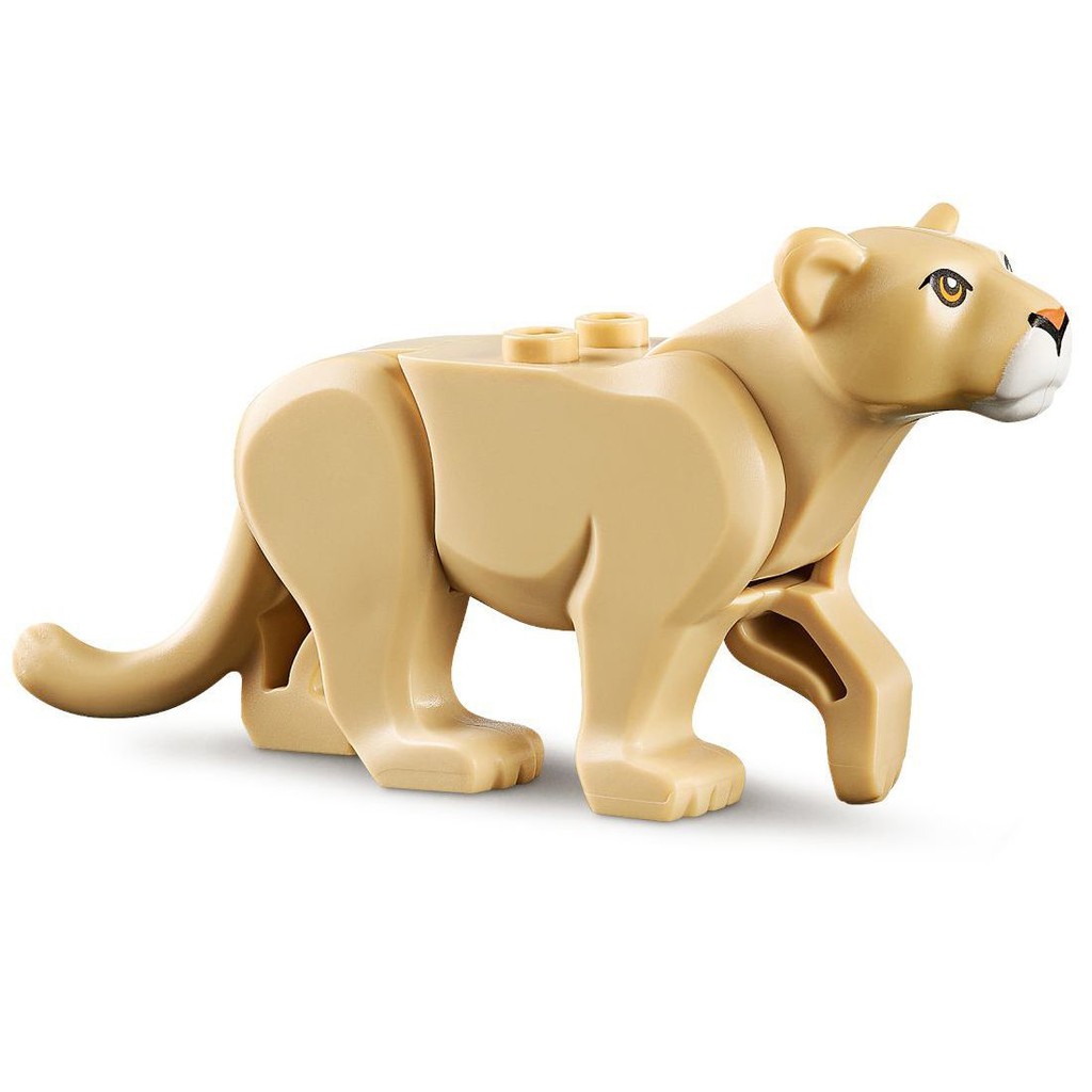 公主樂糕殿 LEGO 60267 動物 獅子 母獅 沙色 米色 bb0787c01pb05 *31-08 M017 | 蝦皮購物