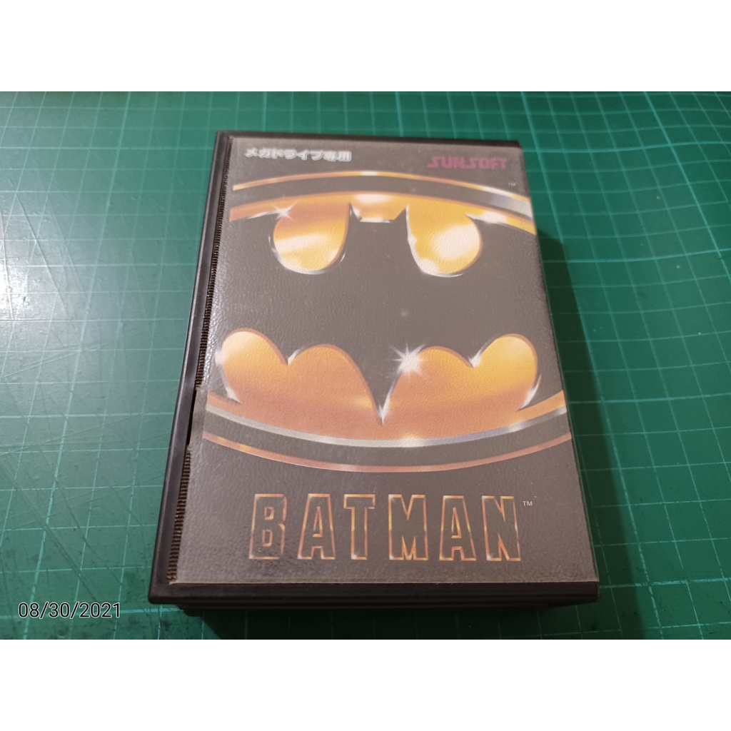 懷舊電玩~《SEGA MD BATMAN》遊戲卡帶 +外盒+說明書+回函卡【CS超聖文化讚】 | 蝦皮購物