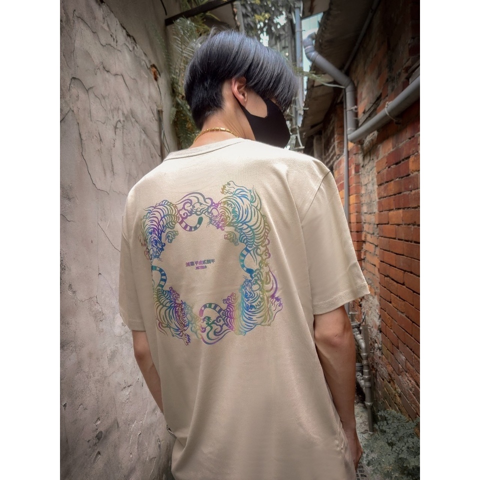 XCTRL 虎環短T-卡其 | 蝦皮購物