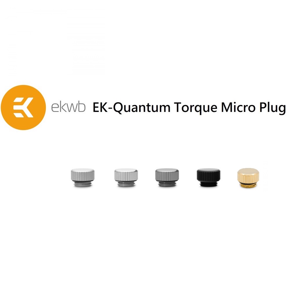 【肯瑞PC特裝】EK-Quantum Torque Micro Plug 新款堵頭 | 蝦皮購物