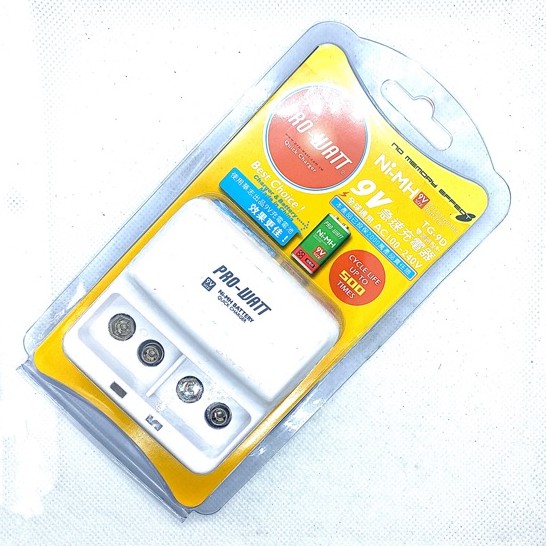 PRO-WATT TG-9D 9V急速鎳氫充電器 AC110V-240V | 蝦皮購物