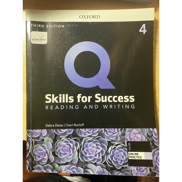 Skills for Success 4 READING AND WRITING (二手 含筆記） | 蝦皮購物