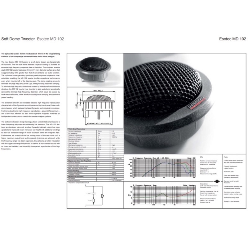 謦鋒 汽車音響 丹拿DYNAUDIO 丹麥 ESOTEC SYSTEM 242 2音路分音喇叭 | 蝦皮購物