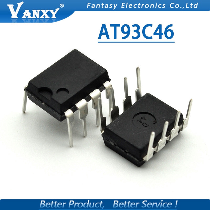 10pcs AT93C46 DIP8 93C46 DIP-8 DIP EEPROM 64x16 全新原裝 | 蝦皮購物