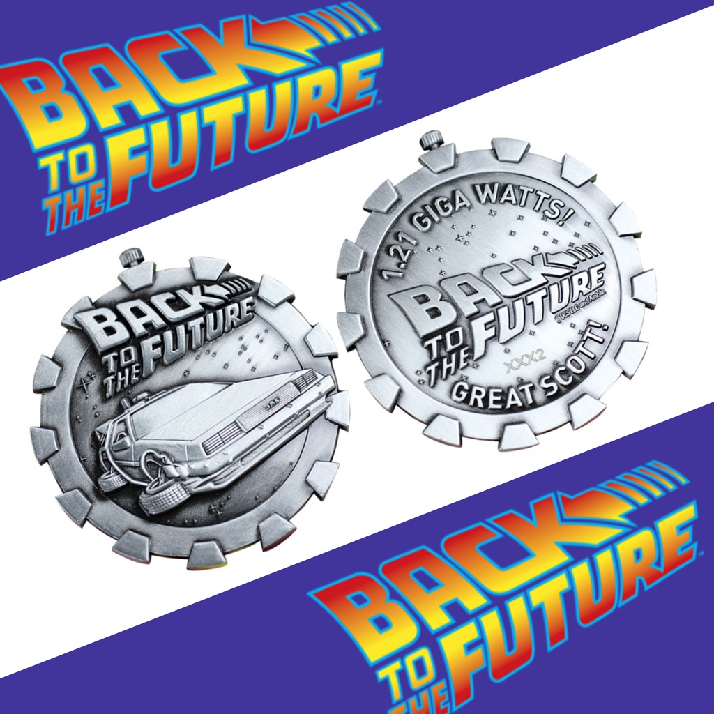 ※KuriKuri※『代購』日本PGS 回到未來 BACK TO THE FUTURE 官方 限定紀念幣 限量5000枚 | 蝦皮購物