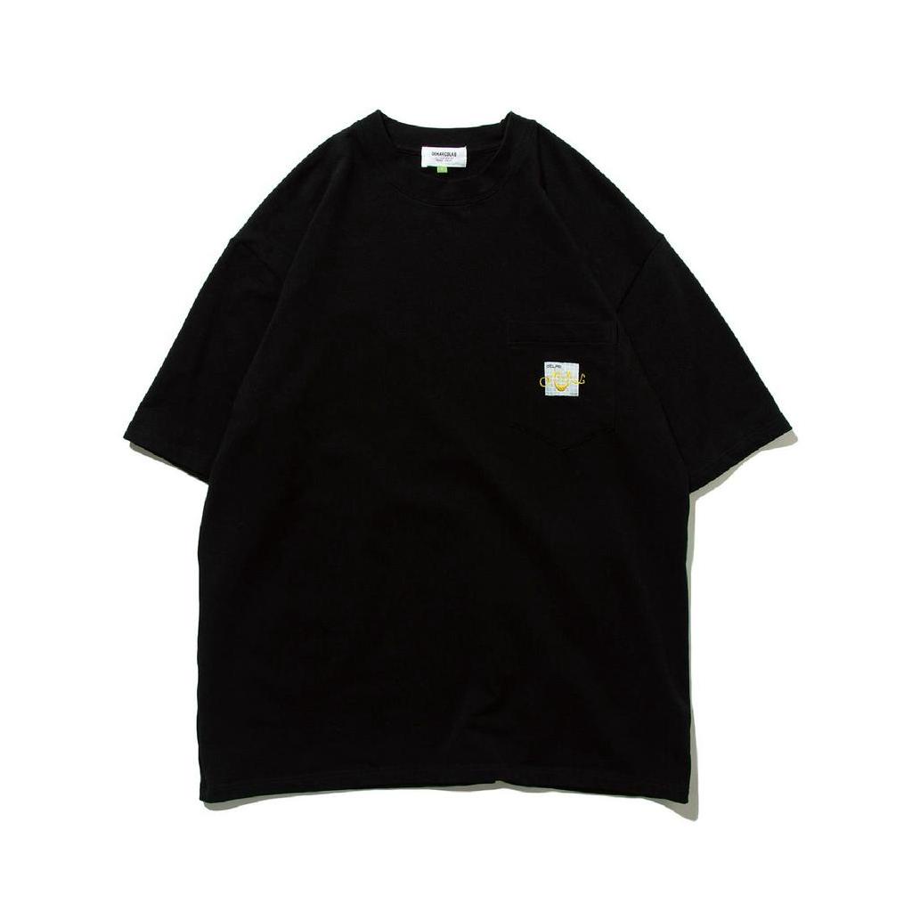 DEMARCOLAB AsCIID HEAVY POCKET TEE (Black) | 蝦皮購物