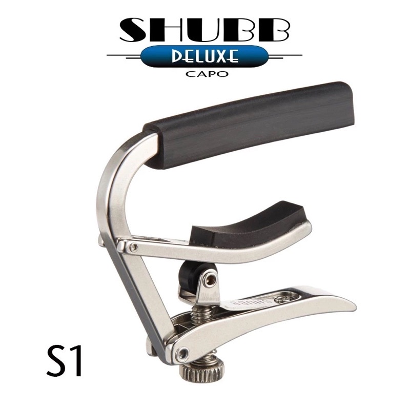 SHUBB S1 Deluxe不銹鋼民謠木吉他/電吉他移調夾 | 蝦皮購物
