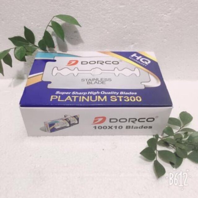 Dorco ST-300 剃須刀片(綠標)盒 200 個刀片 | 蝦皮購物