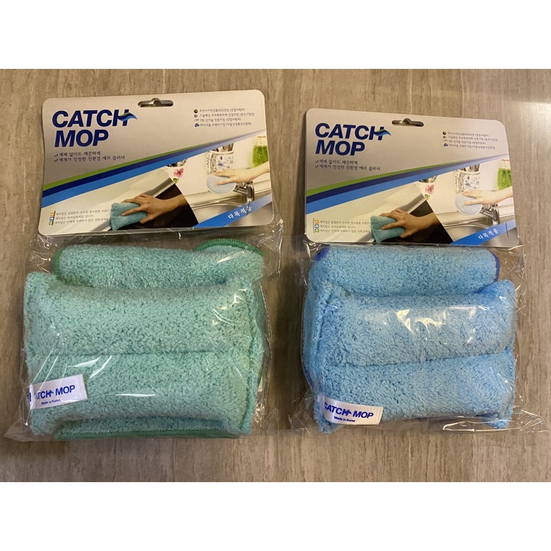 Catch mop 多功能乾濕兩用清潔兩件組（手套型+海綿型） | 蝦皮購物