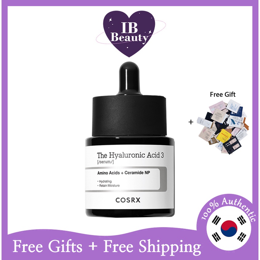 [COSRX] The Hyaluronic Acid 3 Serum 20ml | 蝦皮購物