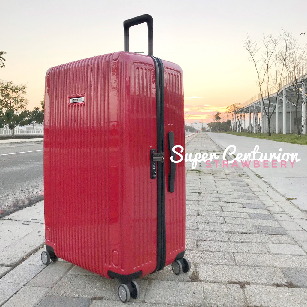 【Super centurion 展示品近9成5新 】效率第一賣家-->CENTURION超級百夫長旅行箱-SBR野莓紅 | 蝦皮購物