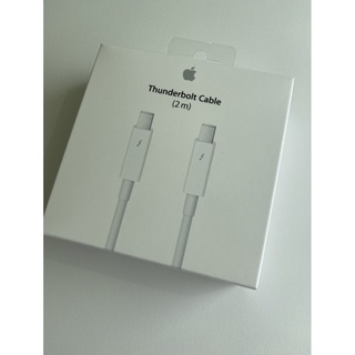 *二手* Apple原廠 Thunderbolt 2對 Thunderbolt 2傳輸線/連接線 2米 A1410 | 蝦皮購物