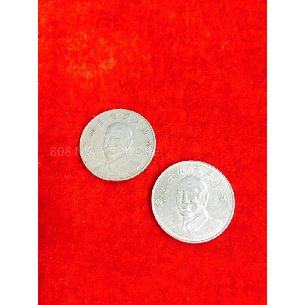 [MAGIC 999]魔術道具 雙面幣 10元 人頭/字字 | 蝦皮購物