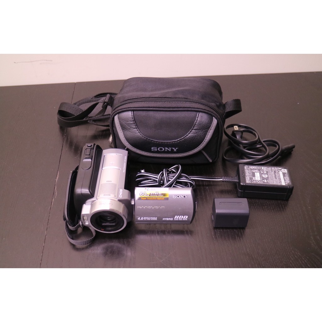 SONY DCR-SR220 硬碟式數位攝影機 公司貨 60G 附兩顆電池 | 蝦皮購物