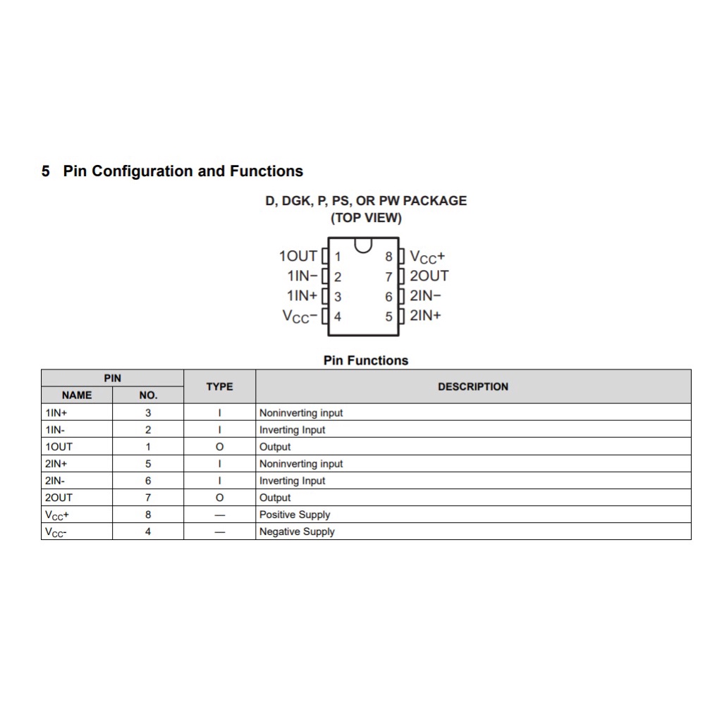 『正典UCHI電子』 Ti ST RC4558P 4558C DIP-8 4558 雙運算放大器 管裝新品 單顆販售 | 蝦皮購物