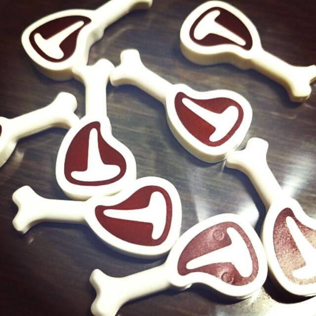 Lego white steak on bone with T 98372pb02 | 蝦皮購物