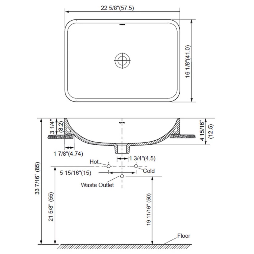 誠寶衛廚 科勒KOHLER K-5373IN-HP1 FOREFRON 獨立盆(孔雀藍) | 蝦皮購物