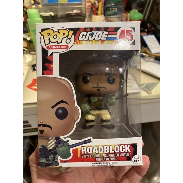 -傑卡玩具- Funko pop #45 GIJoe Roadblock | 蝦皮購物