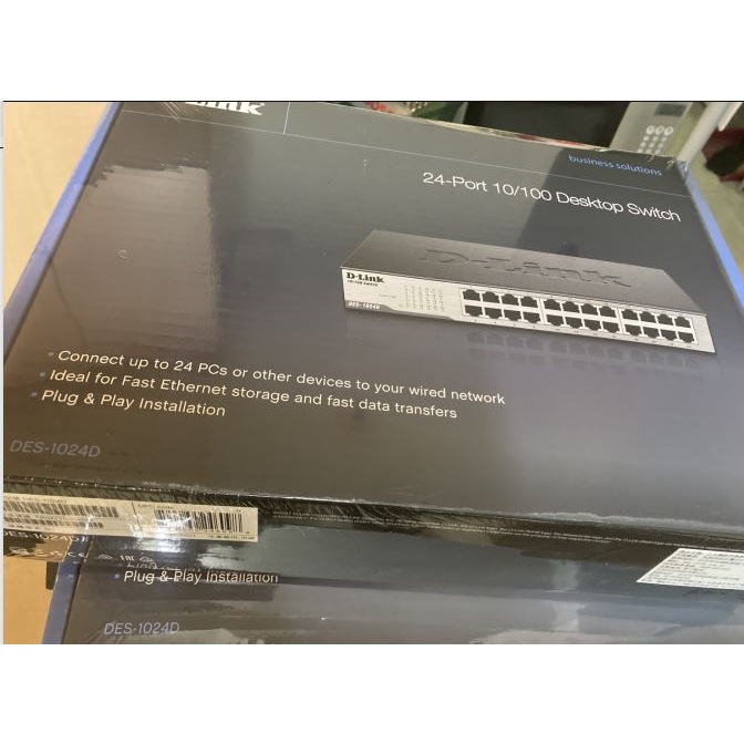 D-Link友訊DES-1024D 24埠100M節能交換器 | 蝦皮購物