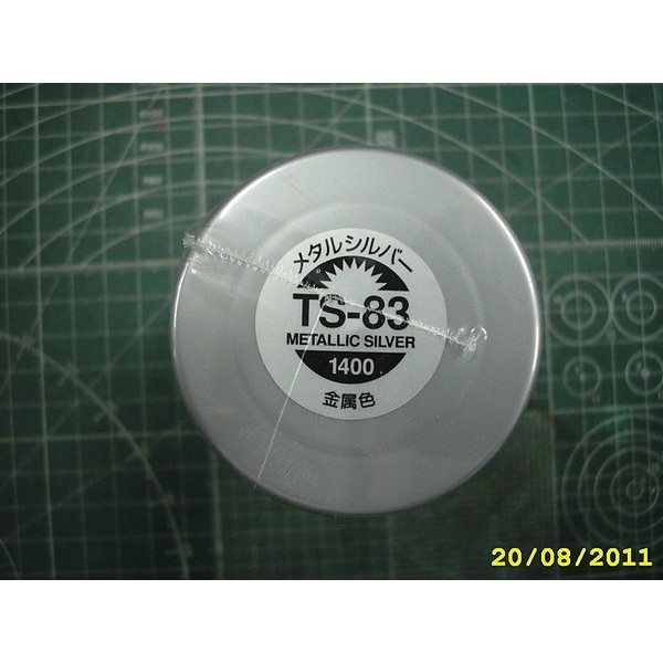 田宮TAMIYA TS 噴漆 TS-83 METALLIC SILVER 金屬色TS83 | 蝦皮購物